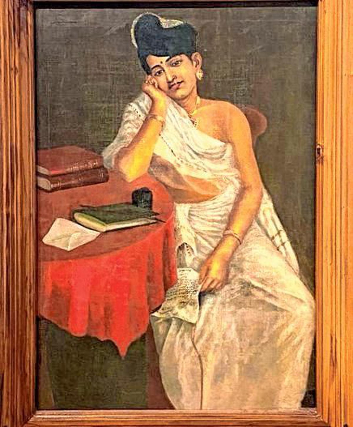 Indulekha Painting of Ravi Varma | Droanacharya IAS